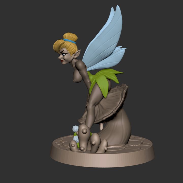 3D Printable Wendy, the Tinkling Pixie (2 Versions) [NSFW] by Bite the Bullet